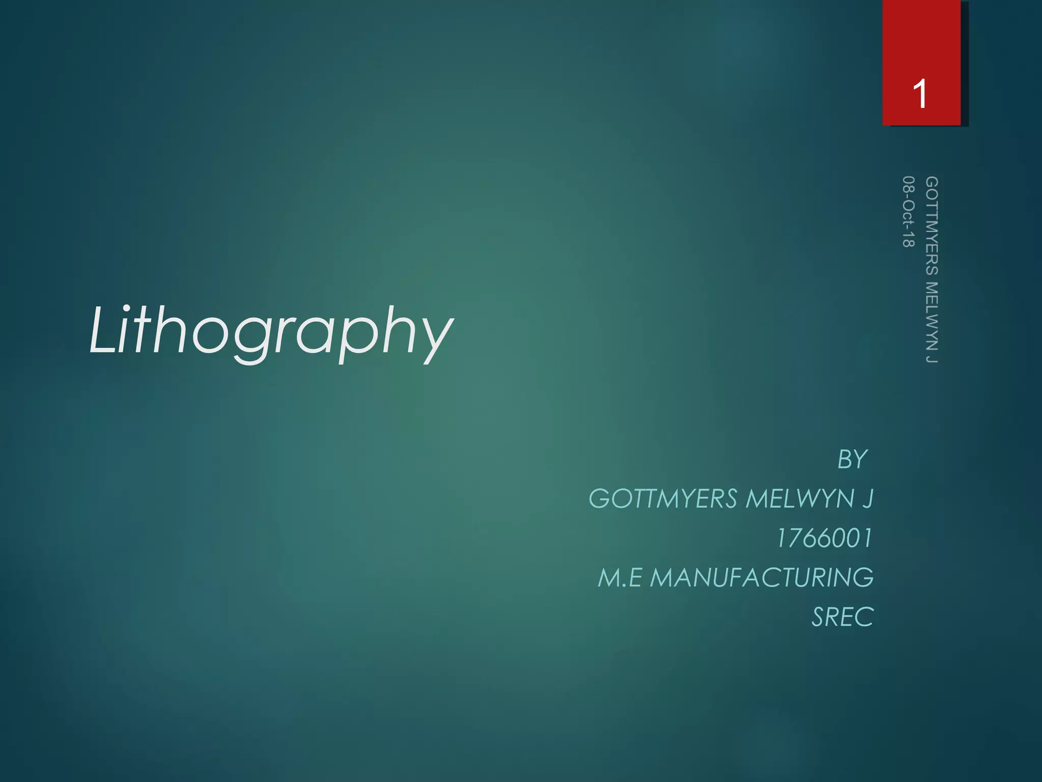 Photolithography | PPT