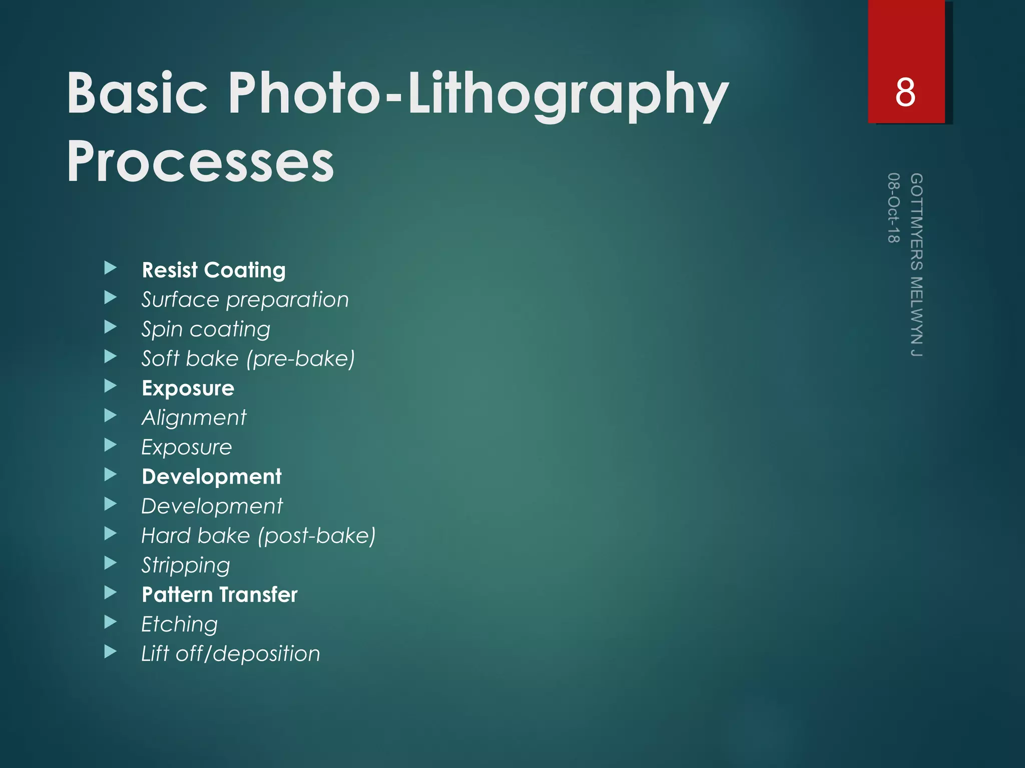 Photolithography | PPT