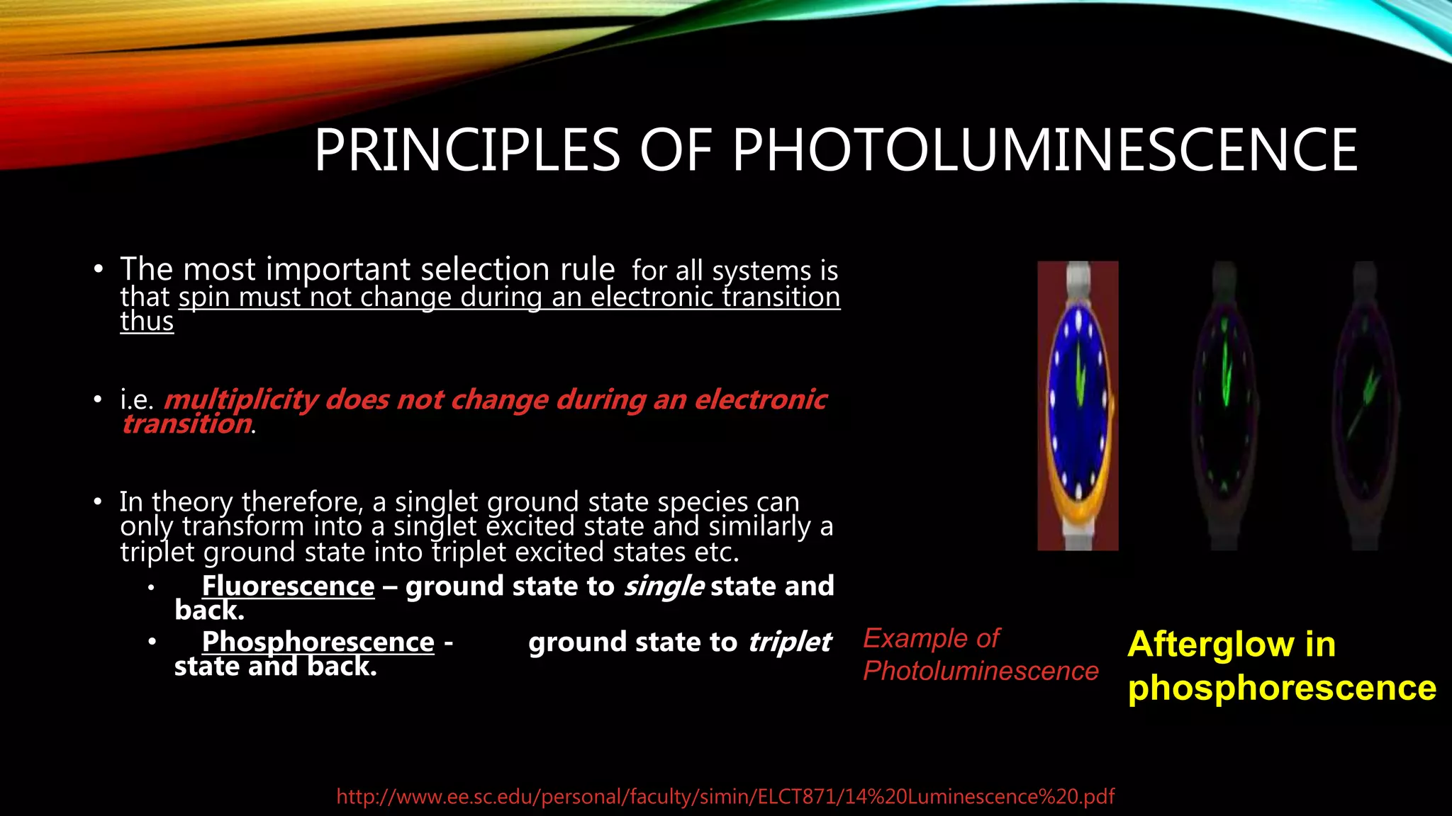 Photoluminescence | PPTX