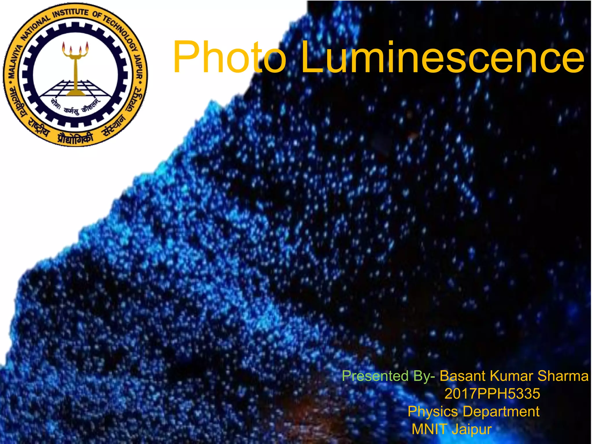 Photo luminescence | PDF