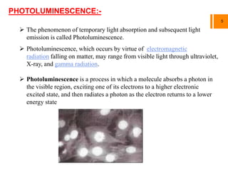 Photo luminescence | PPT