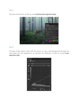Photo Manipulation Tutorial (Step by Step Process) | PDF