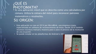Photomath | PPTX