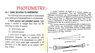 Photometry | PPTX