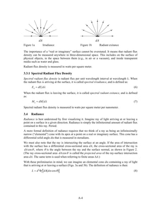 Photometry and radiometry | PDF