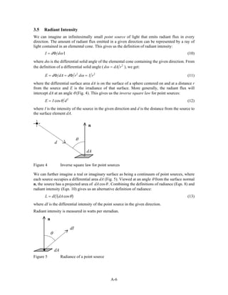 Photometry and radiometry | PDF