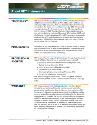 Photometry guide contents | PDF