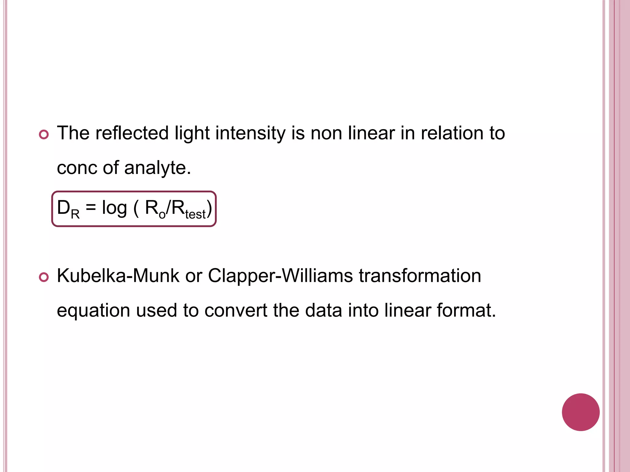 Nephelometry, turbidometry & Reflectance photometry by Dr. Anurag Yadav | PPTX