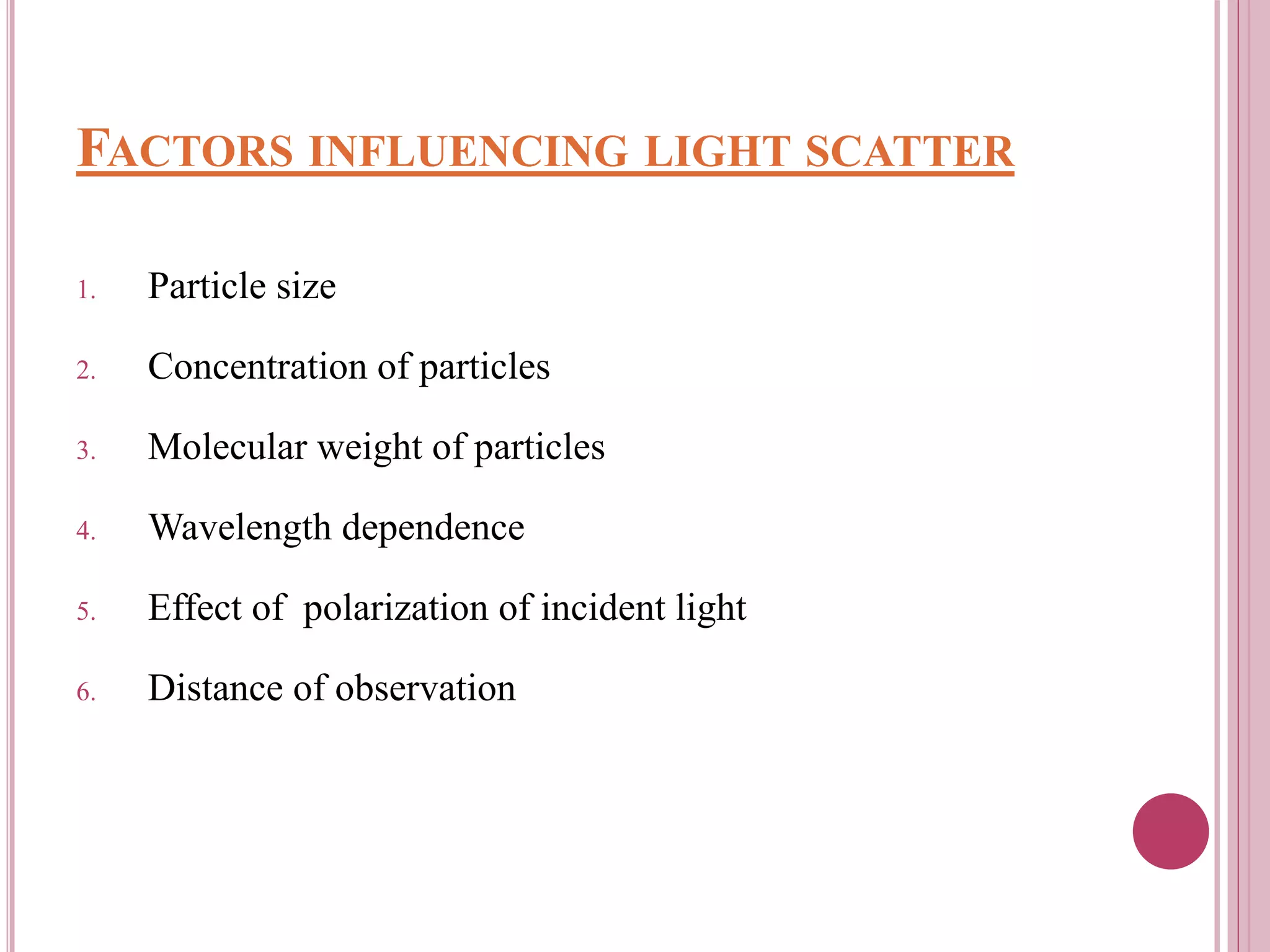 Nephelometry, turbidometry & Reflectance photometry by Dr. Anurag Yadav ...