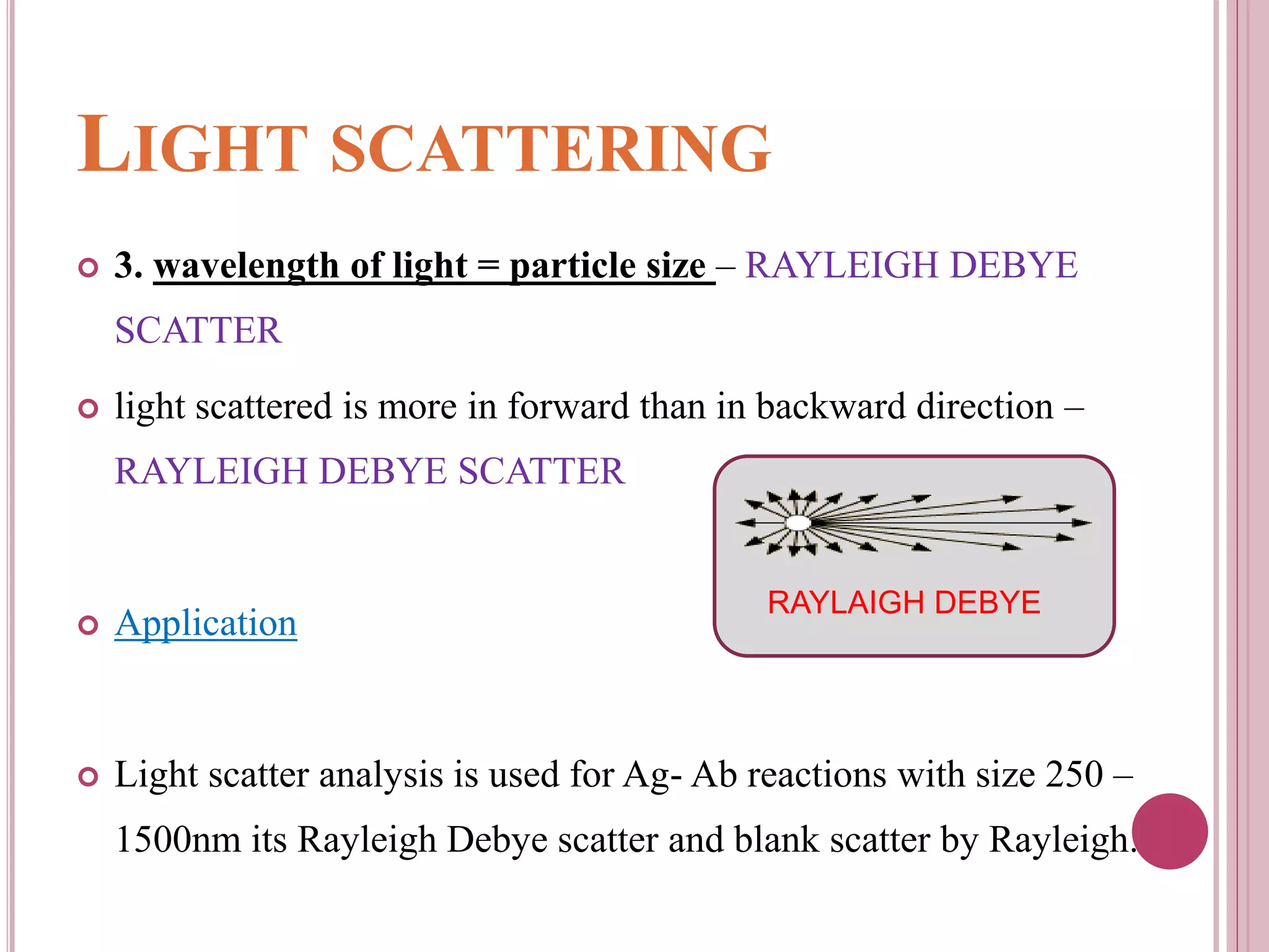 Nephelometry, turbidometry & Reflectance photometry by Dr. Anurag Yadav ...