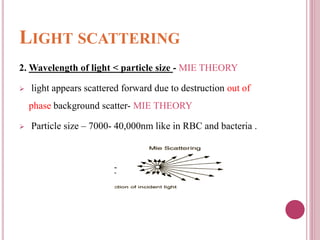 Nephelometry, turbidometry & Reflectance photometry by Dr. Anurag Yadav ...