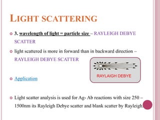 Nephelometry, turbidometry & Reflectance photometry by Dr. Anurag Yadav ...