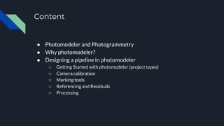 Photomodeler | PPT