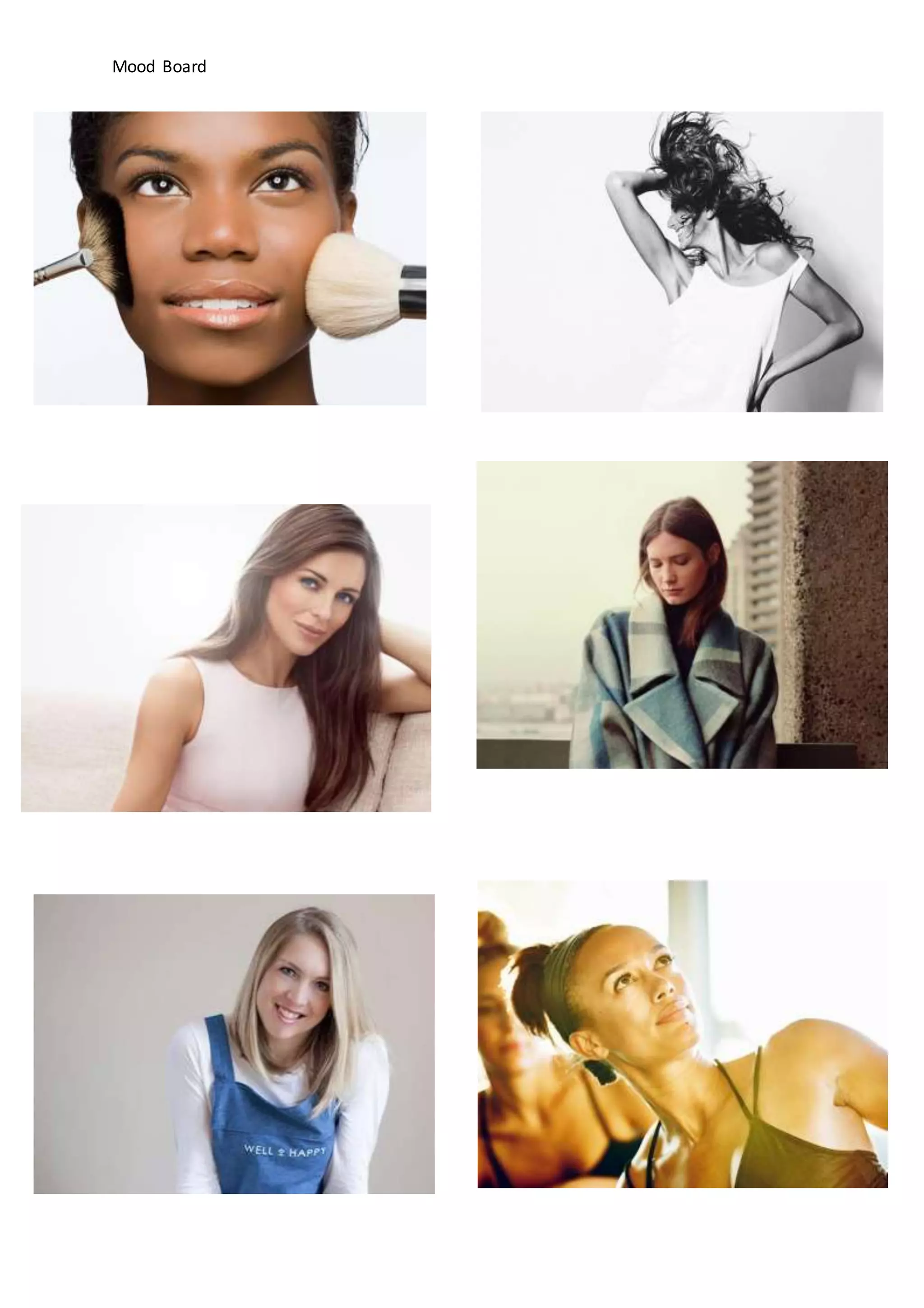 Photo moodboard | DOCX