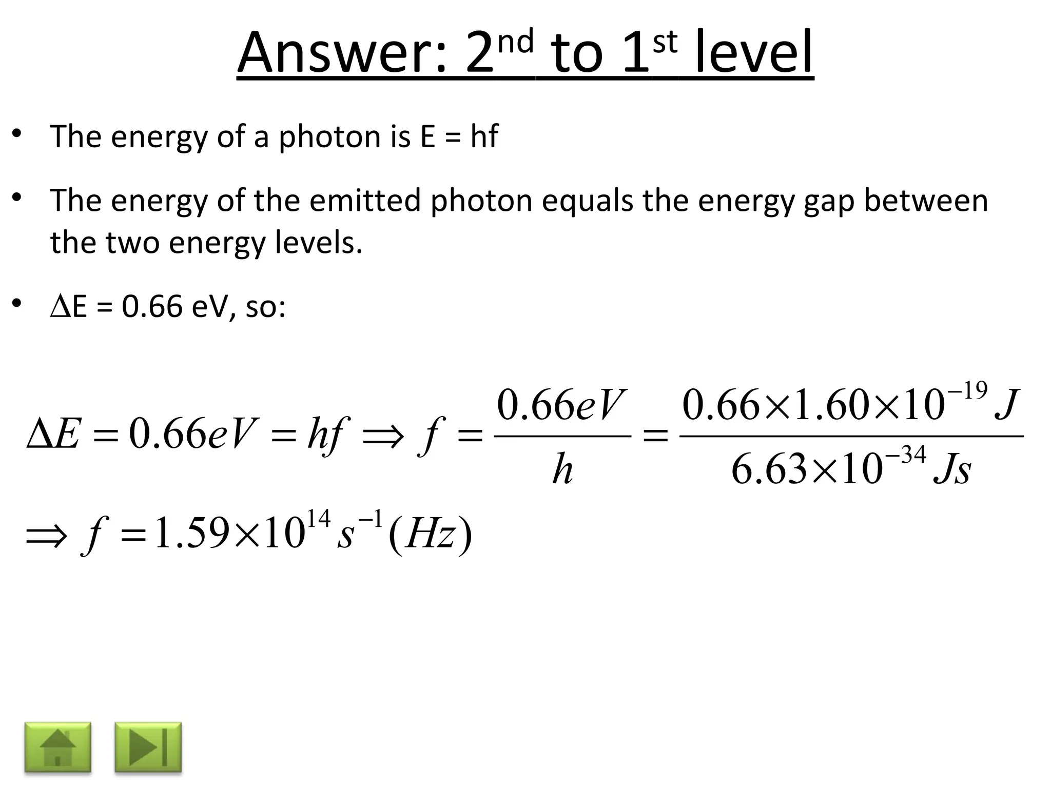 Photon and energy levels | PPT