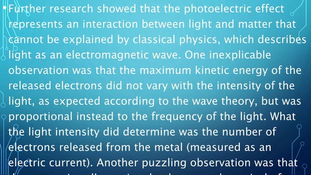 Photon Concept of Light.pptx | Physics | Science