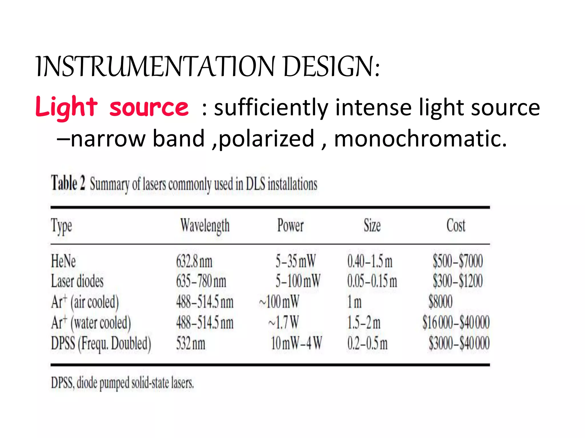 Photon Correlation Spectroscopy | PPTX