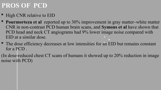 Computed Tomography Photon counting detector | PPTX