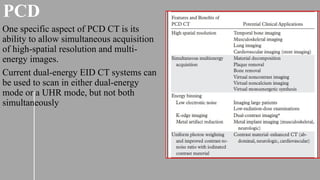 Computed Tomography Photon counting detector | PPTX