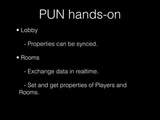 Photon For Unity | PPT