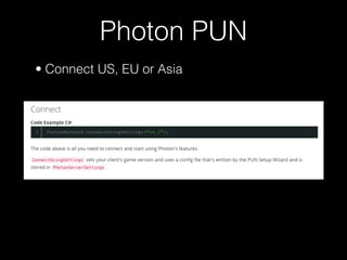 Photon For Unity | PPT
