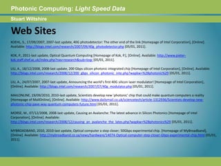 Photonic Computing Presentation V 2.1 | PPTX