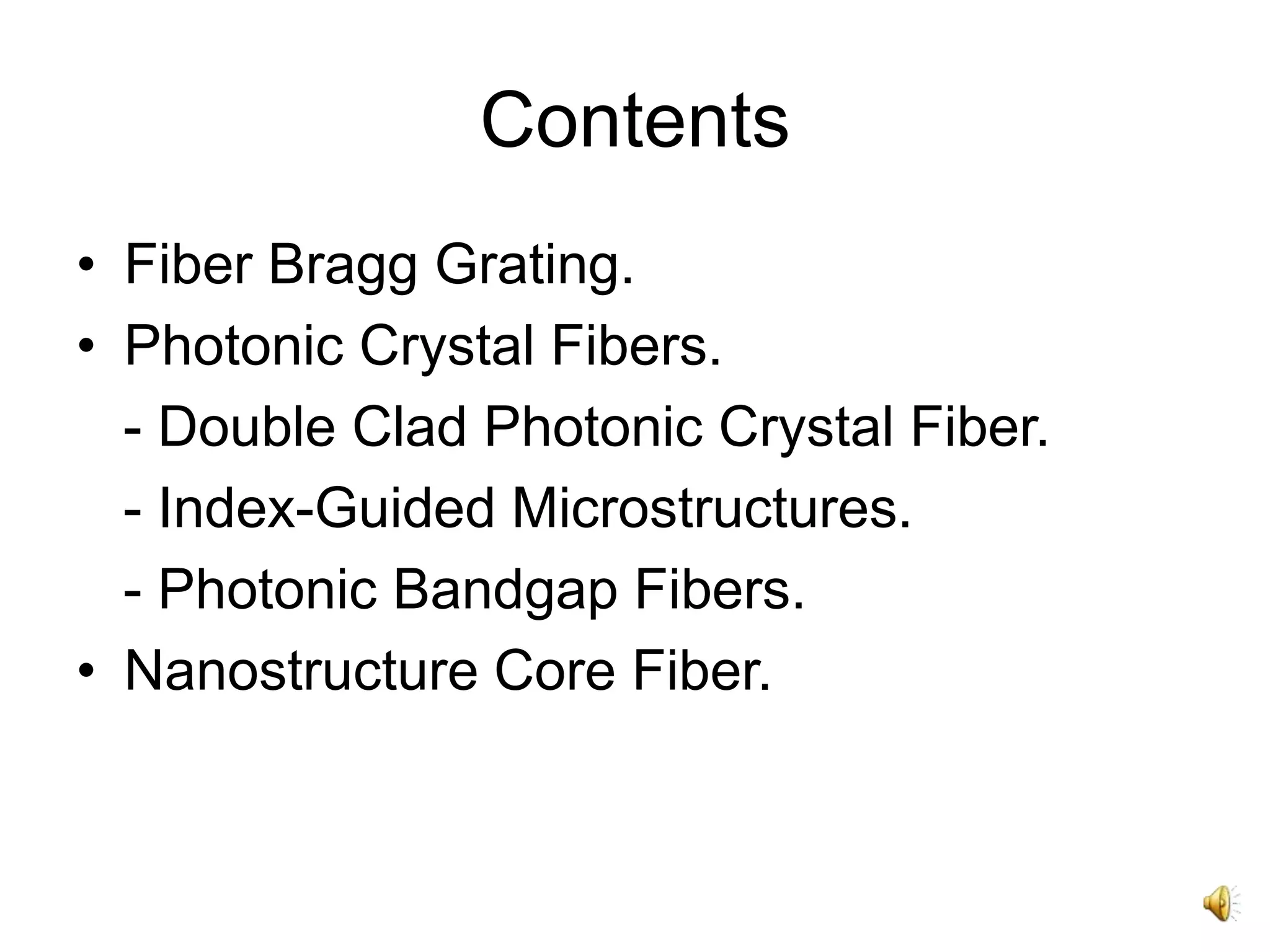 Photonic crystal fibers | PPT