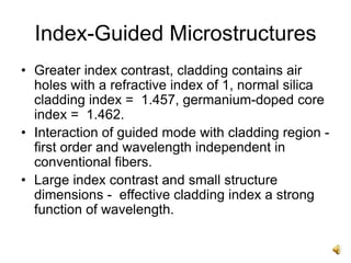 Photonic crystal fibers | PPT