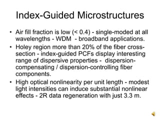 Photonic crystal fibers | PPT