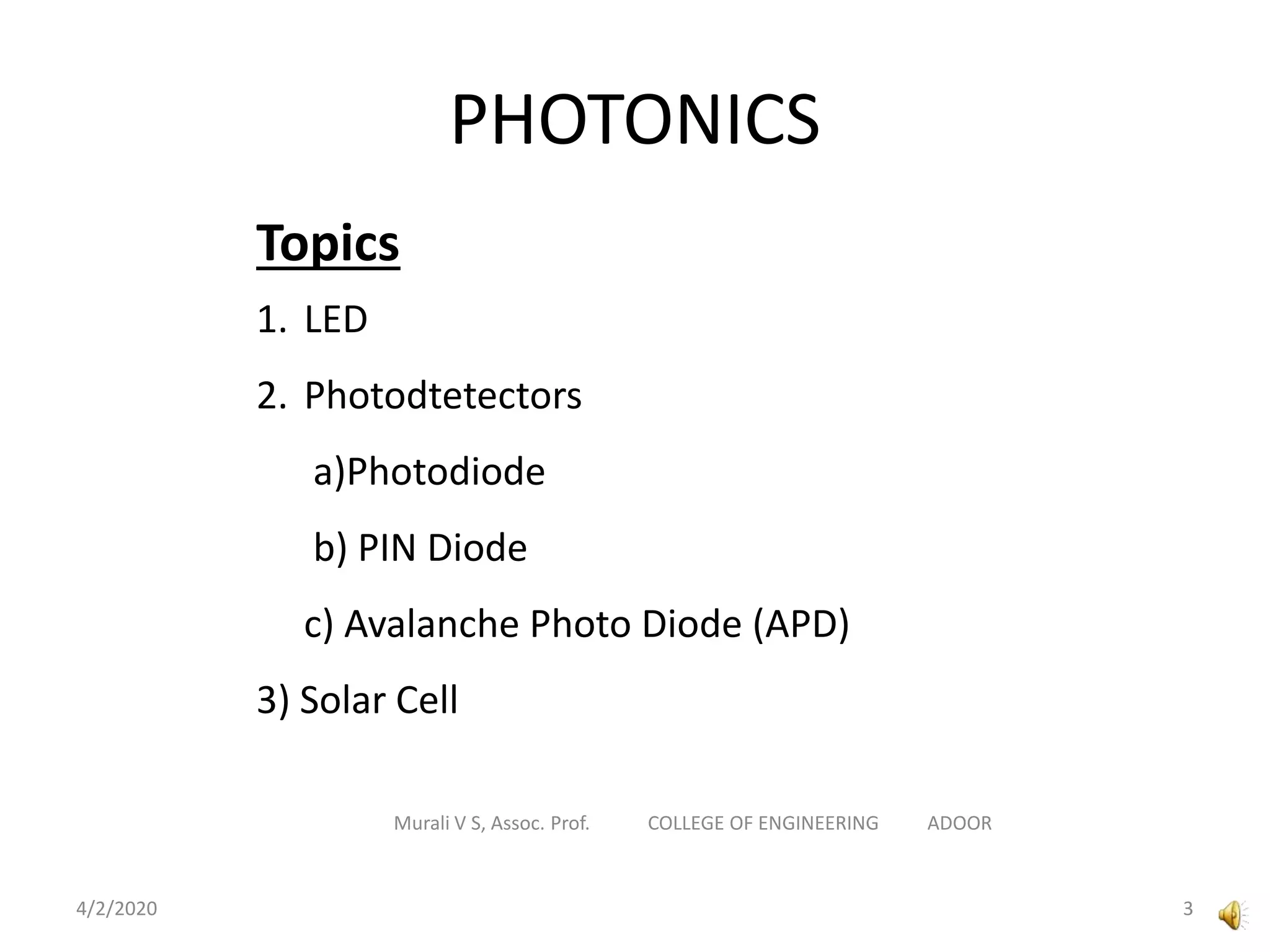 Photonics | PPTX