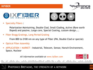 Photonics bretagne members | PPT