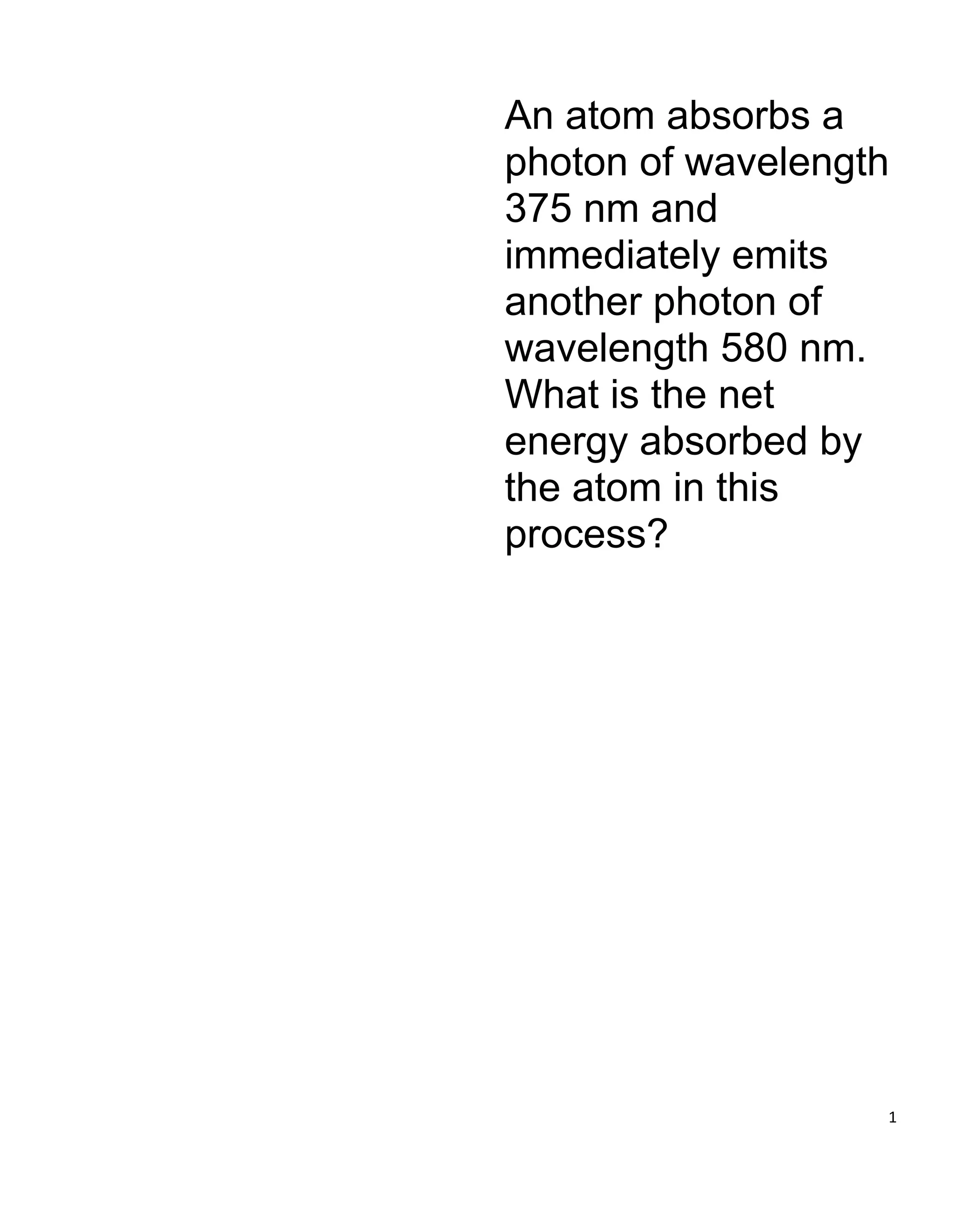 Photon Wavelength.pdf | Physics | Science