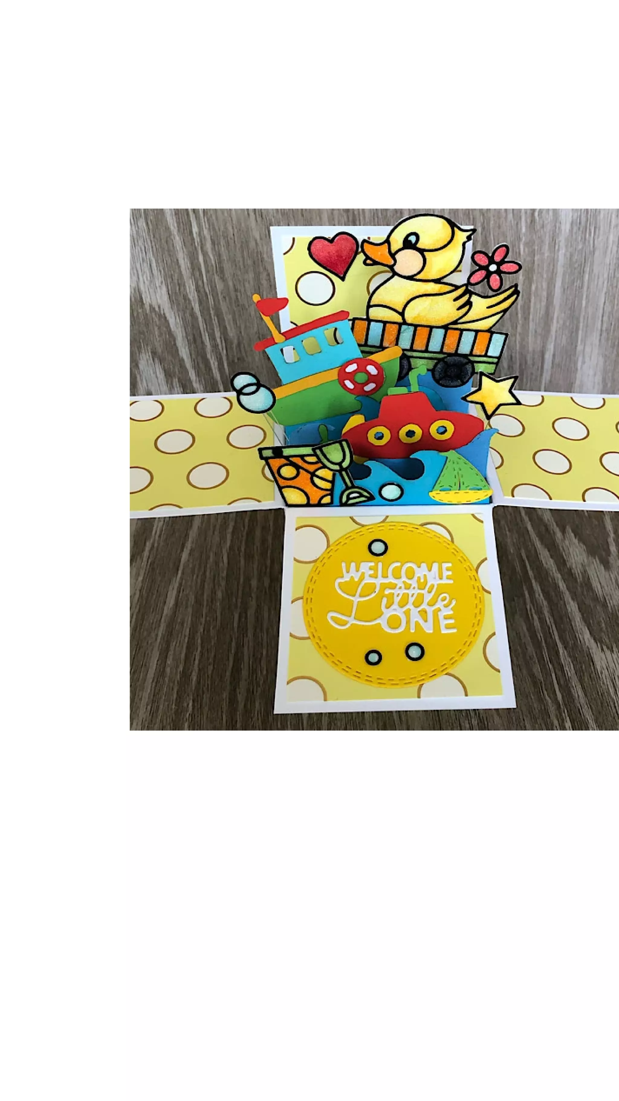 Rubber Duck Baby Card | PDF