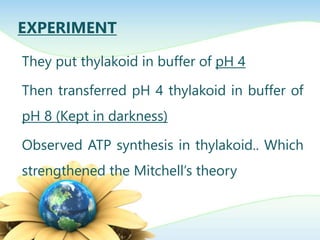 Photophosphorylation/Photosynthesis/Light reaction | PPTX