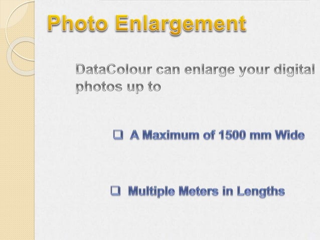 Photo printing & enlargement-datacolour | PPT