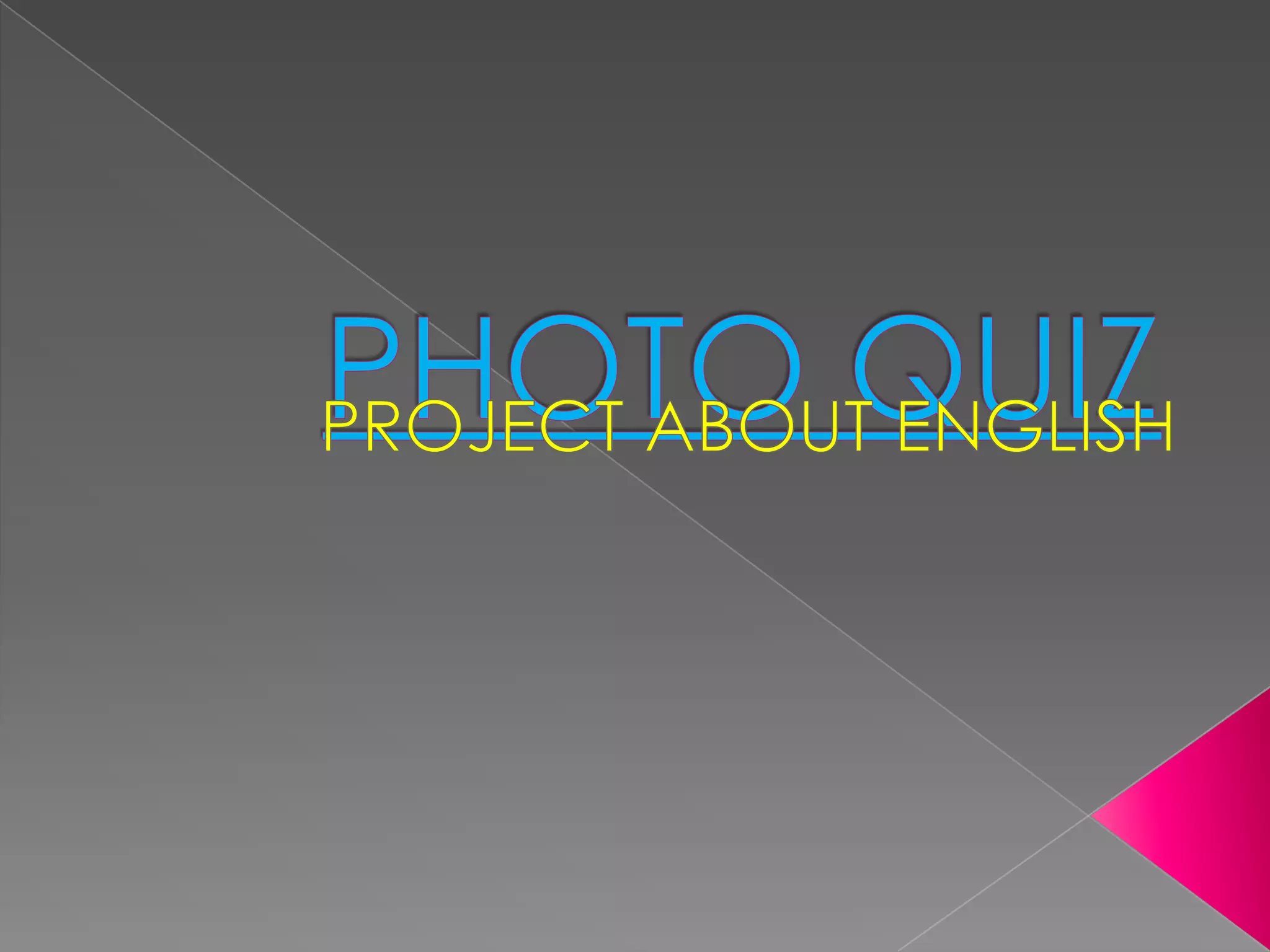 Photo quiz (eric) | PPTX
