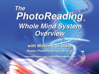 PhotoReading Overview with Millicent St. Claire | PDF