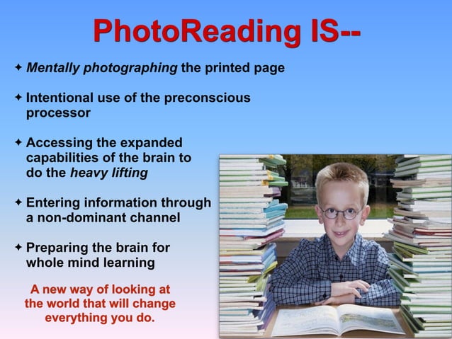 PhotoReading Overview with Millicent St. Claire | PDF