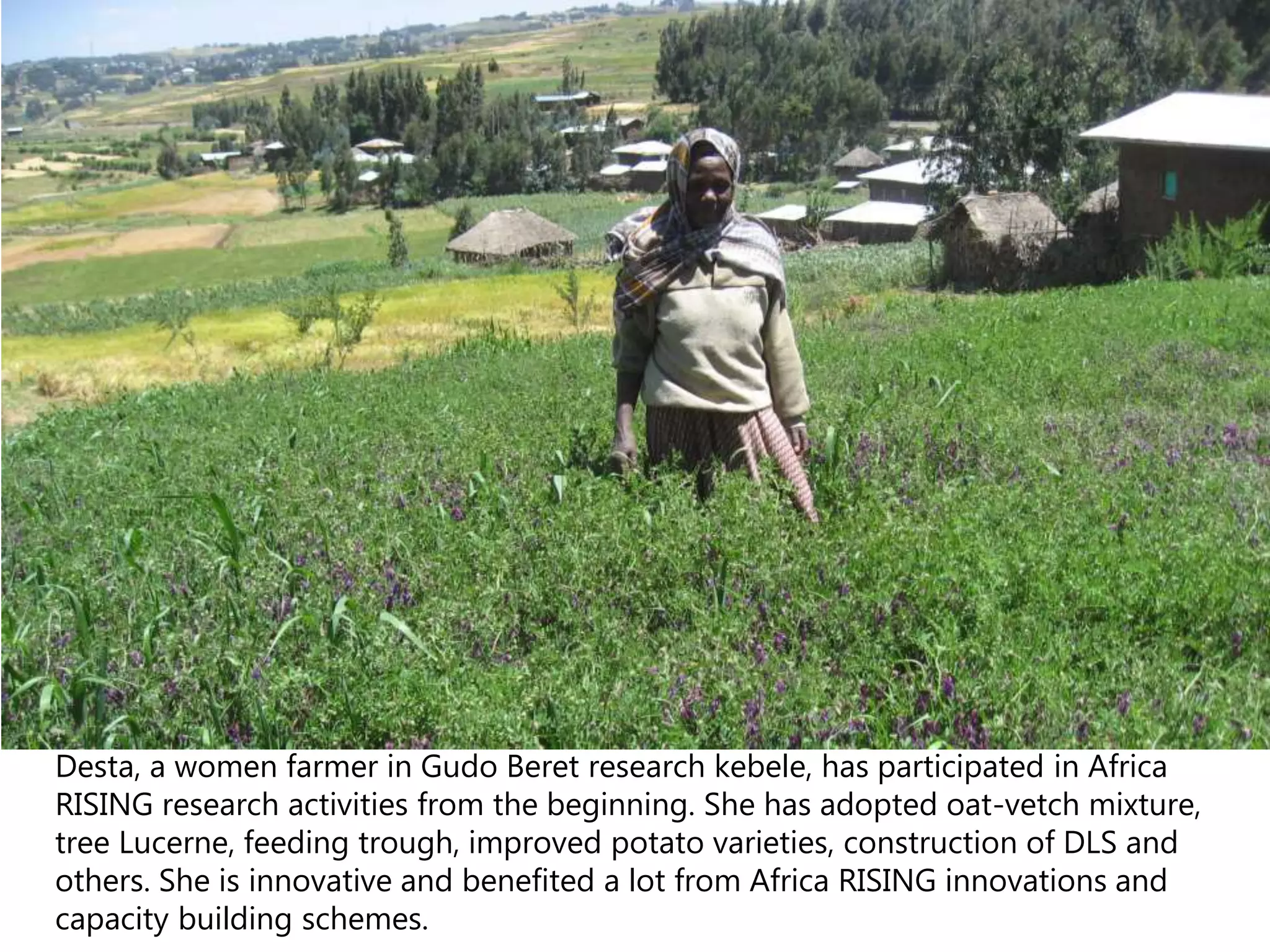 Photo report on Africa RISING research for development (R4D) and ...