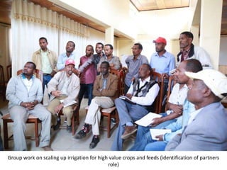 Photo trip report from the Lemo woreda “Seleme” Innovation Platform ...