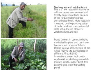 Photo report on Africa RISING research for development (R4D) and ...