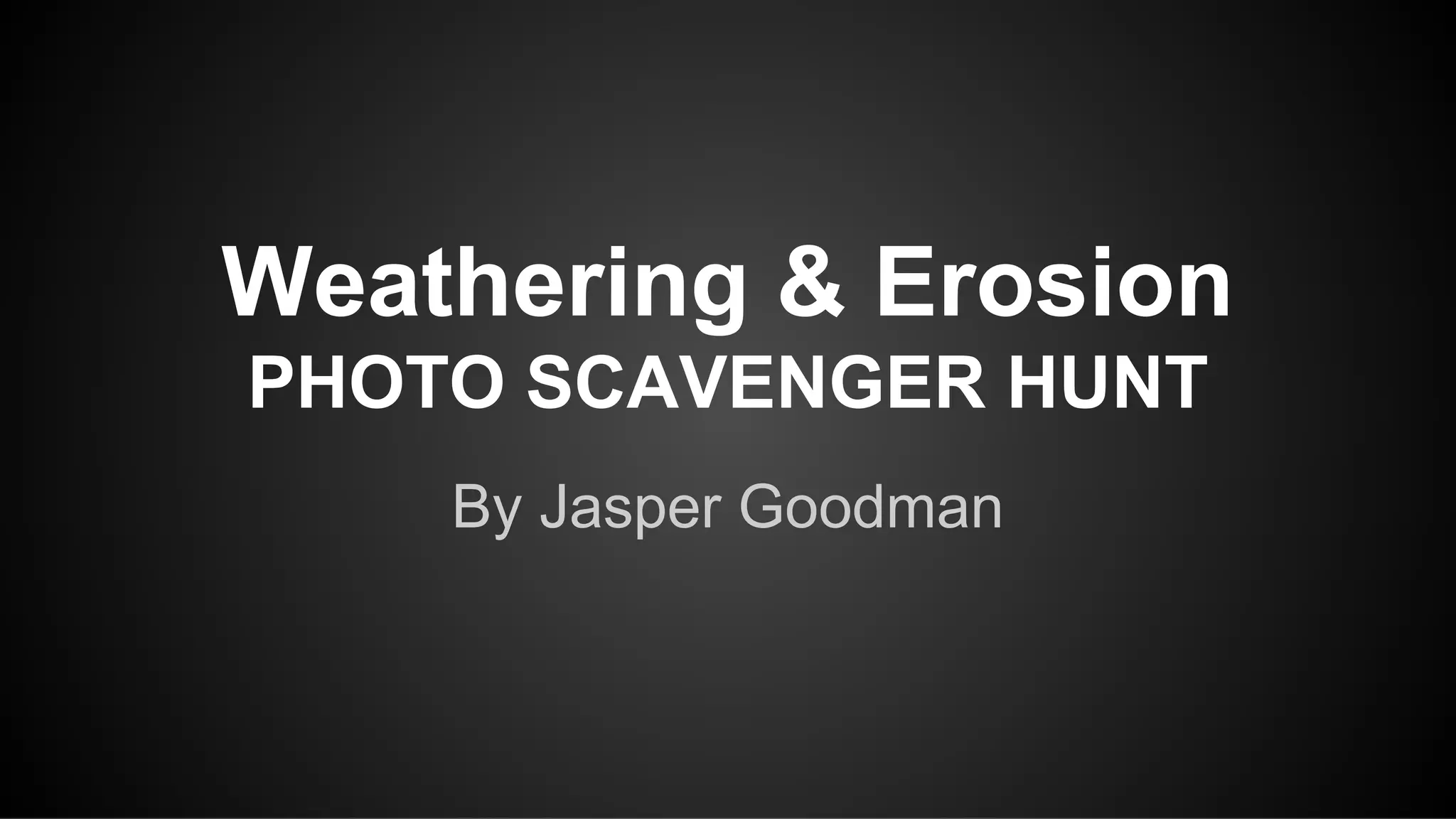 Photo scavenger hunt jasper | PPT