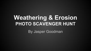 Photo scavenger hunt jasper | PPT