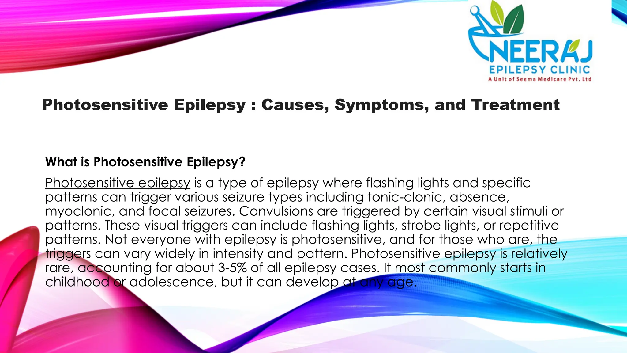 Photosensitive Epilepsy Causes, Symptoms, and Treatment.pptx | Free ...
