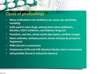 Photosensitivity | PPTX