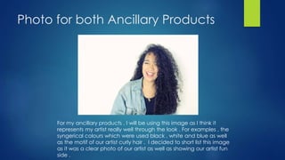 Photos for ancillary products | PPTX