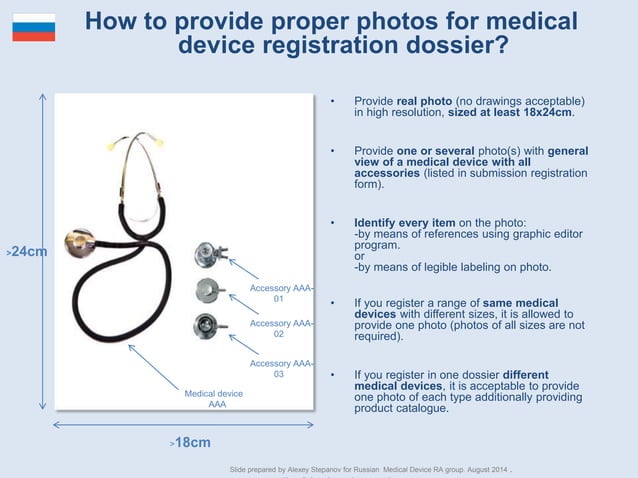 How to provide proper photos for medical device registration dossier? | PDF