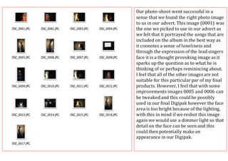 Photoshoot Analysis | DOCX