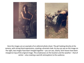 Photo Shoot And Filming Imagery Ideas | PPT