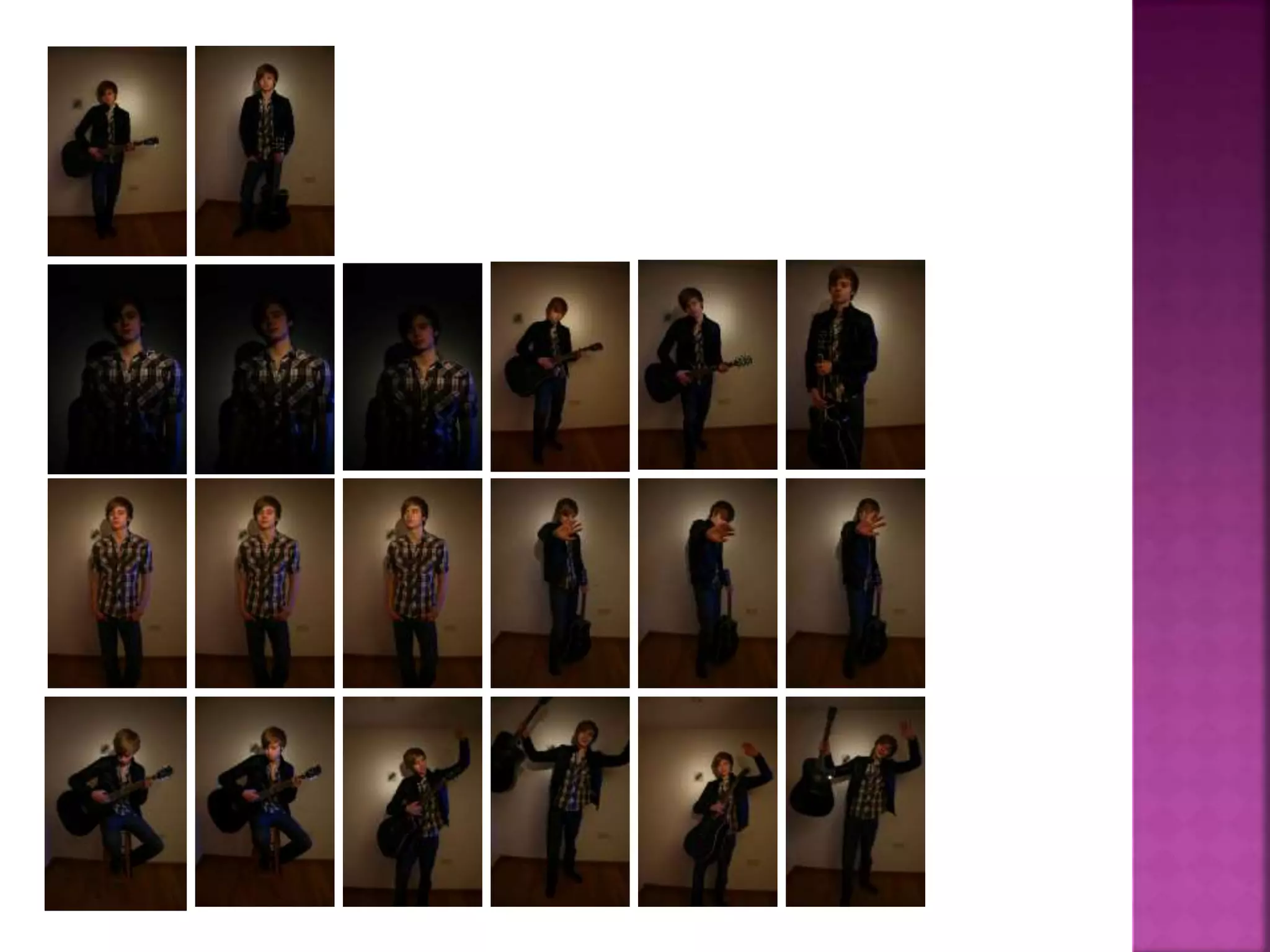 Photo shoot artwork for double page spread | PPTX